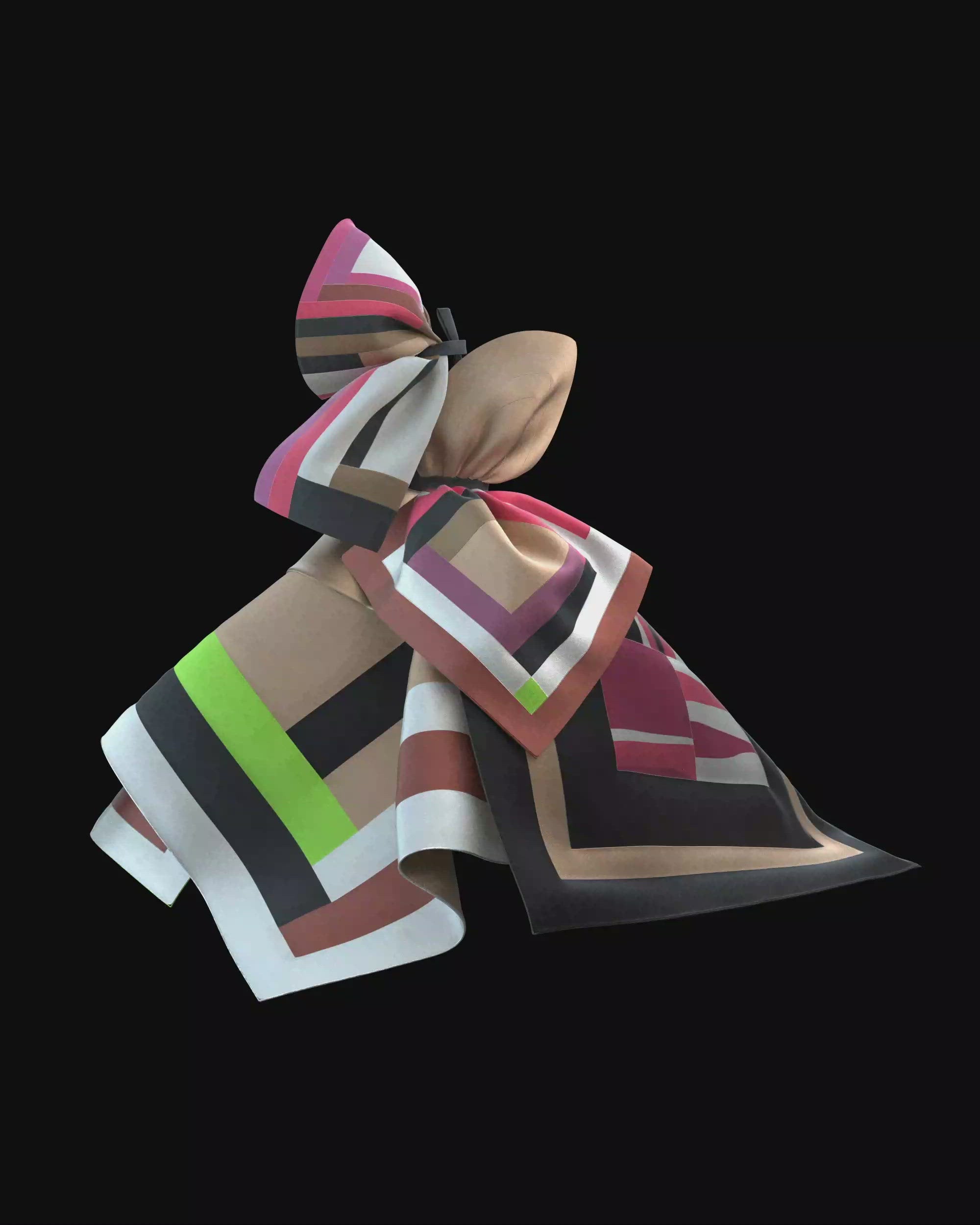 3D garment render + utilities + Clo3d working file | Roksanda – ROKSANDA